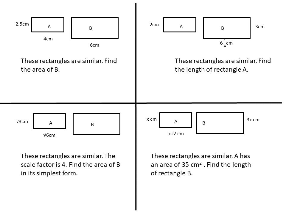 Similar Rectangles Ssdd Problems
