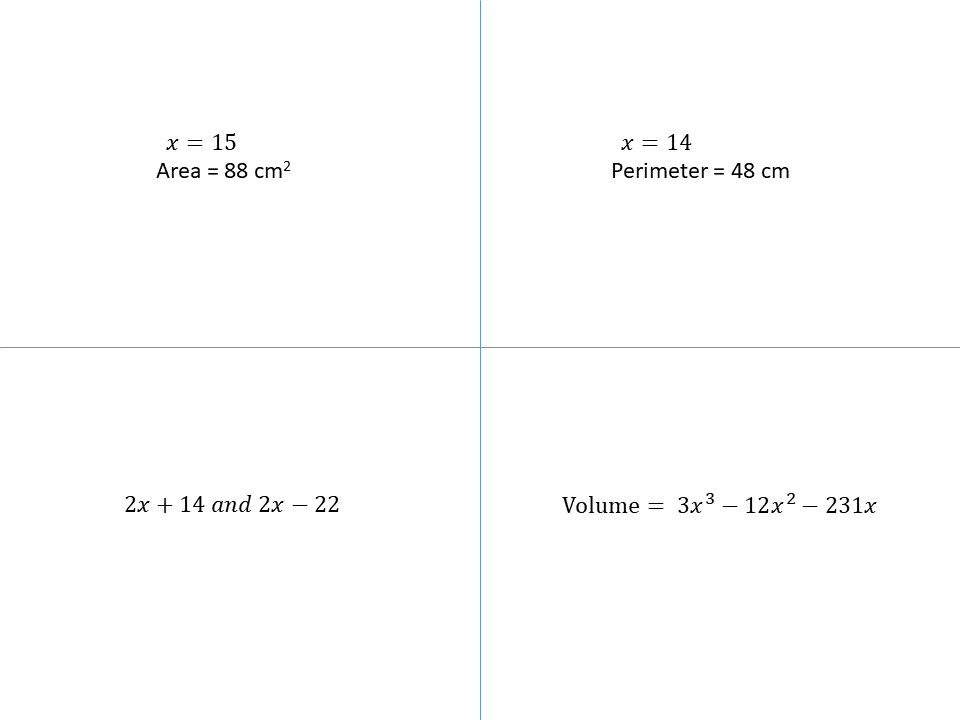 An Algebraic Rectangle Ssdd Problems